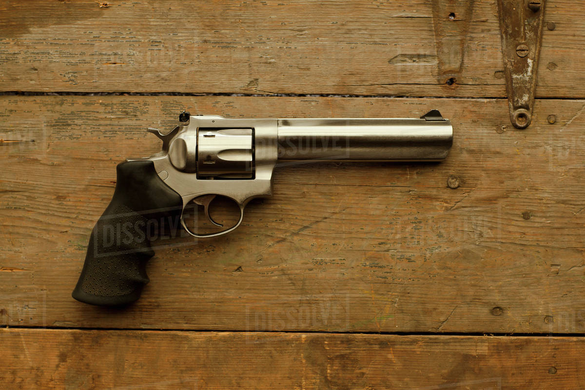 357 Caliber handgun on table - Royalty-free Stock Photo | Dissolve
