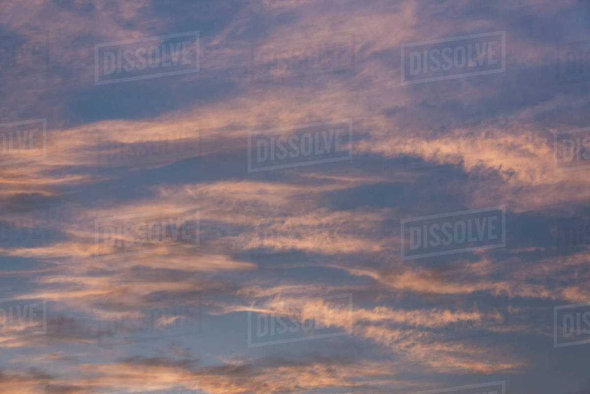 Cloudscape at sunset - Royalty-free Stock Photo | Dissolve