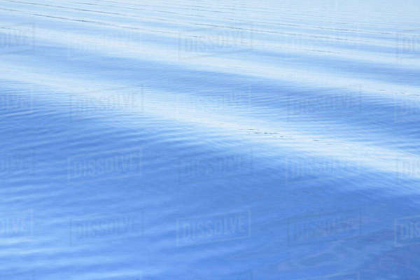 Rippled surface of lake - Royalty-free Stock Photo | Dissolve