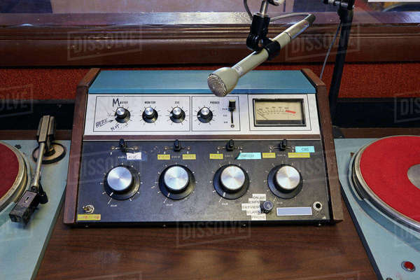 Radio broadcasting equipment - Royalty-free Stock Photo | Dissolve