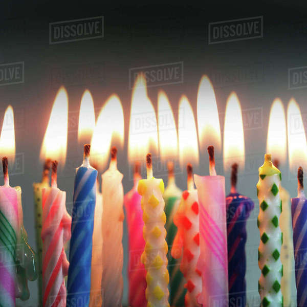 Colorful candles - Royalty-free Stock Photo | Dissolve