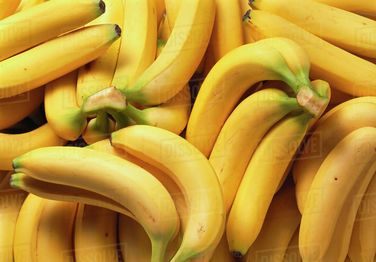 Bananas (close-up) - Royalty-free Stock Photo | Dissolve