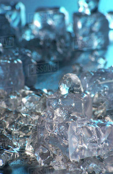 Ice cubes - Stock Photo - Dissolve