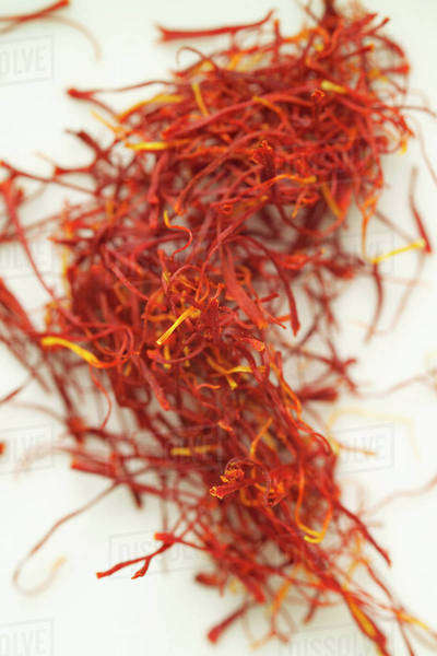 Saffron threads - Royalty-free Stock Photo | Dissolve