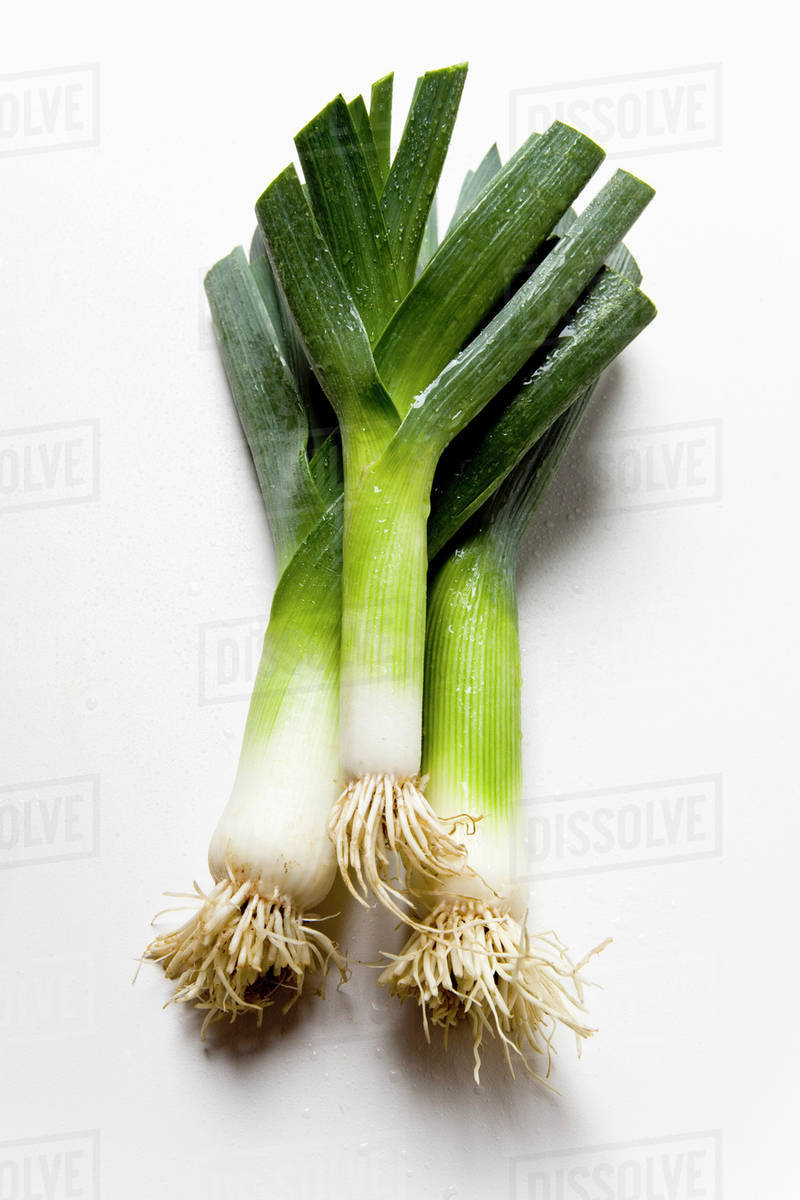 Fresh Leeks - Royalty-free Stock Photo | Dissolve
