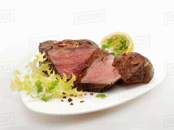Fried beef fillet steak - Stock Photo - Dissolve