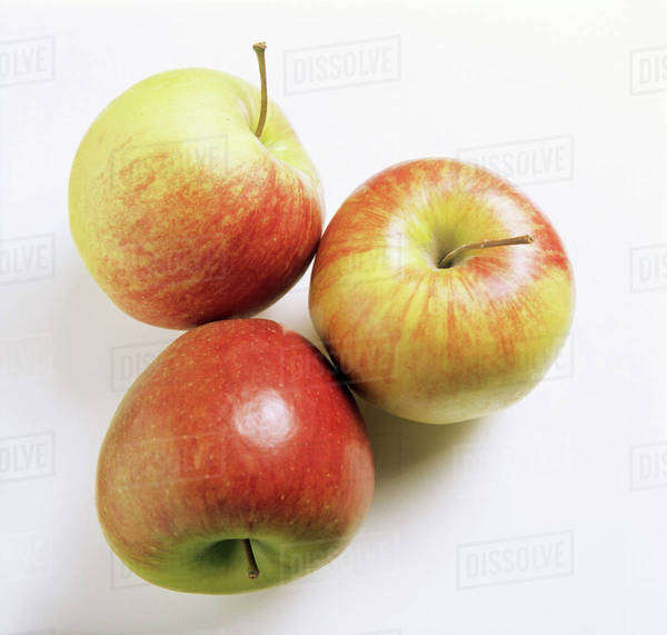 Three Apples - Stock Photo - Dissolve