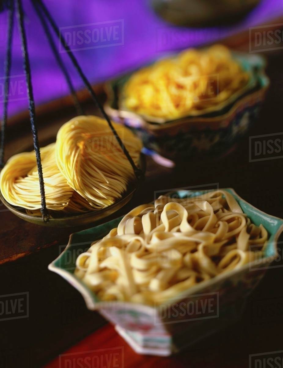 Various Pastas - Stock Photo - Dissolve