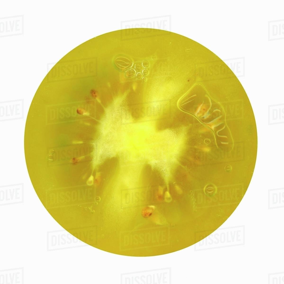 Half a grape (overhead view) - Royalty-free Stock Photo | Dissolve