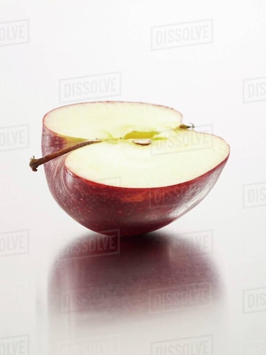 Half an apple - Royalty-free Stock Photo | Dissolve