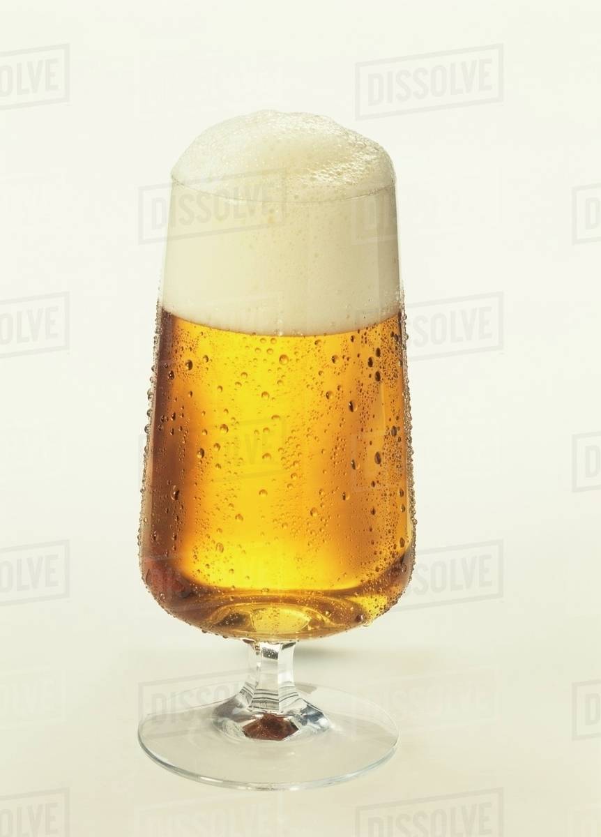 A glass of pils - Royalty-free Stock Photo | Dissolve