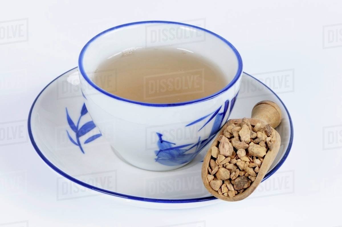 Chinese knotweed root tea - Royalty-free Stock Photo | Dissolve