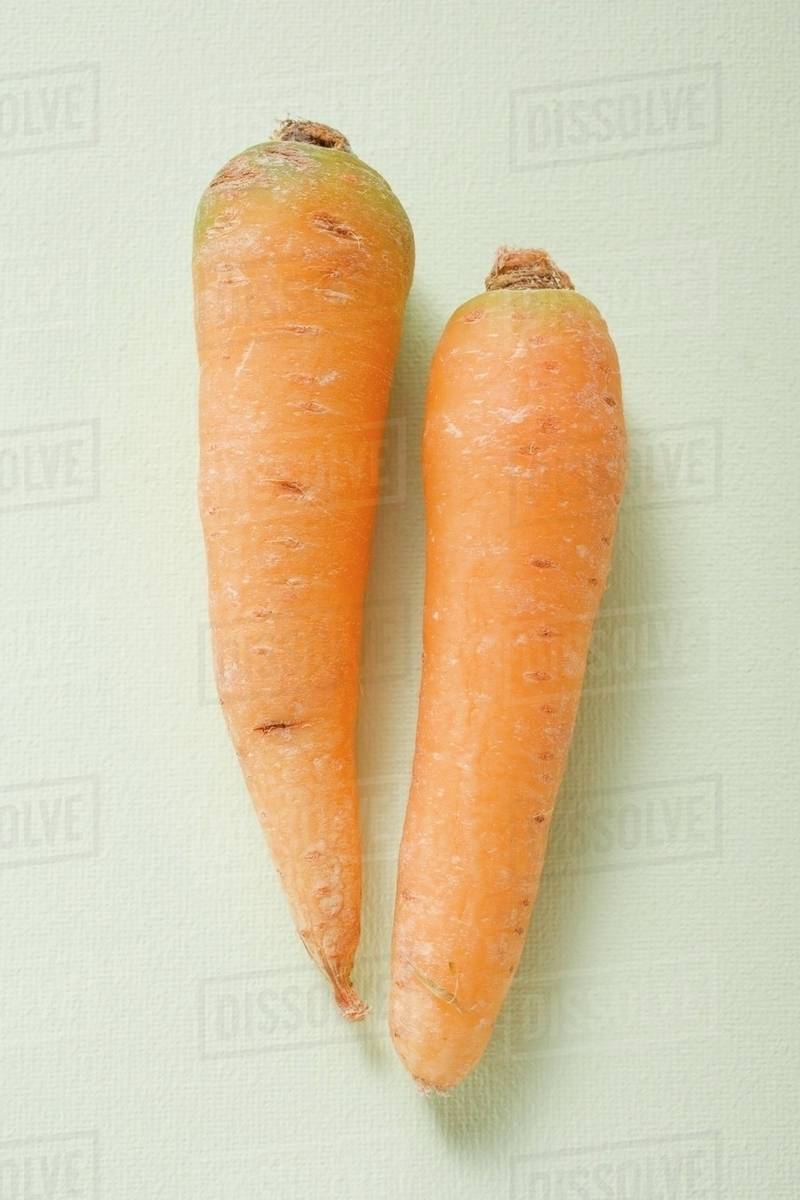 Two carrots - Royalty-free Stock Photo | Dissolve