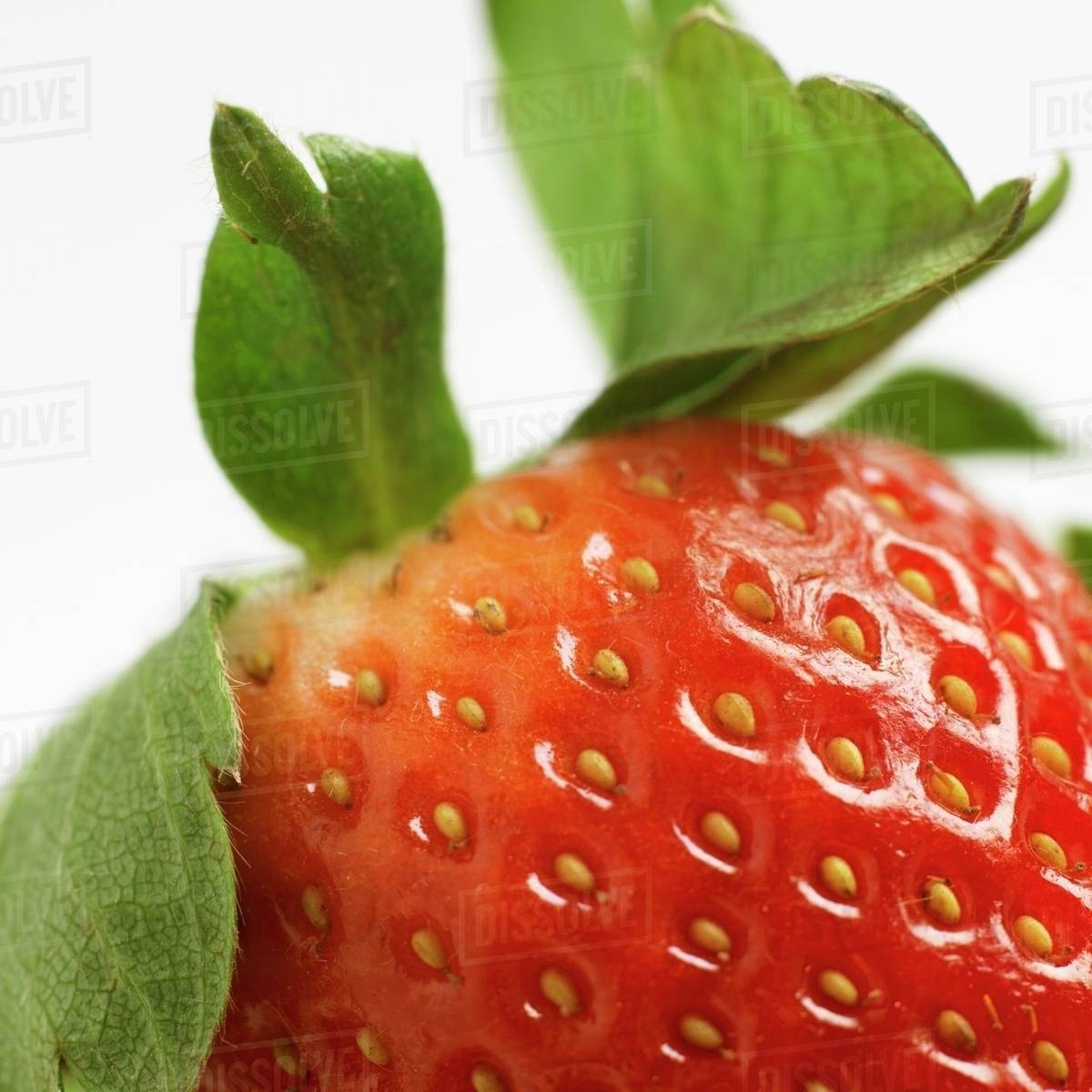A strawberry, detail - Royalty-free Stock Photo | Dissolve