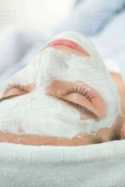 Woman with face mask - Royalty-free Stock Photo | Dissolve