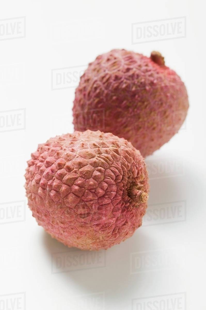 Two lychees - Royalty-free Stock Photo | Dissolve