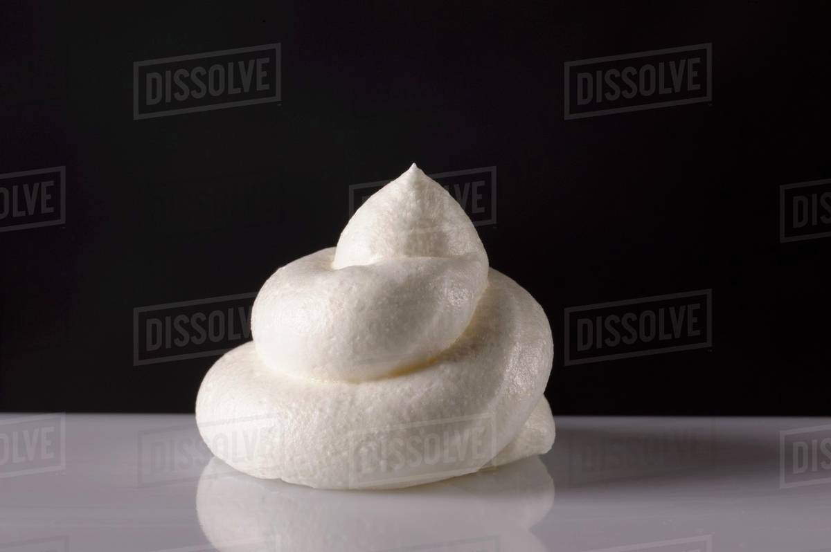 A blob of cream - Royalty-free Stock Photo | Dissolve