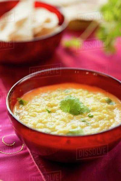 Daal with coriander - Royalty-free Stock Photo | Dissolve