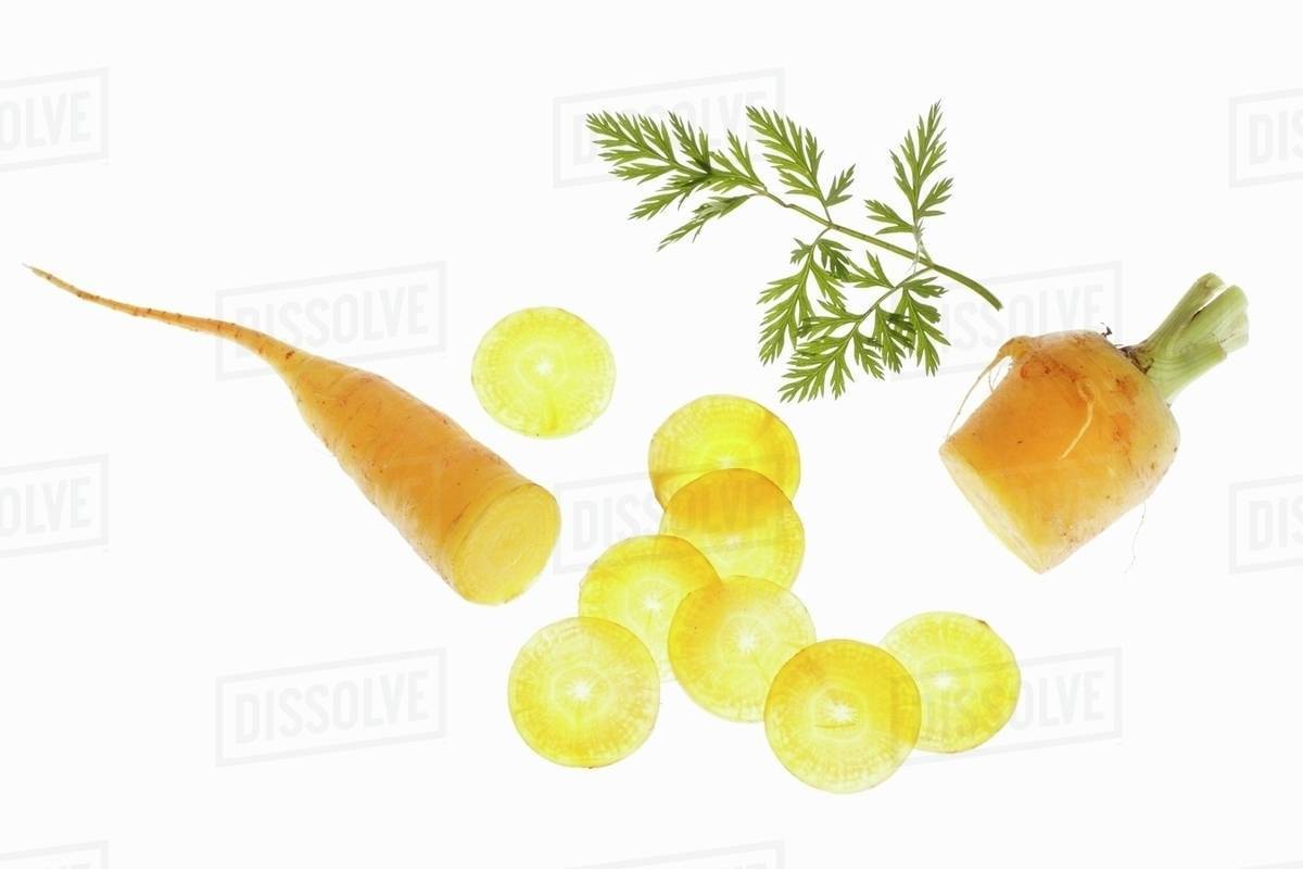 Yellow carrots - Royalty-free Stock Photo | Dissolve