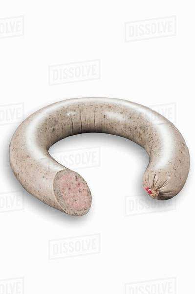 Pfalzer liver sausage in a ring - Stock Photo - Dissolve