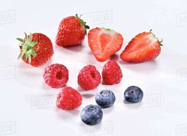 Assorted berries - Stock Photo - Dissolve