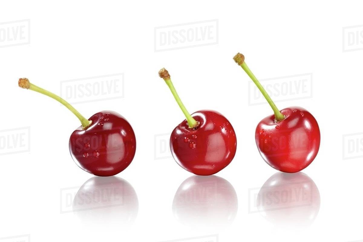 Three Cherries - Royalty-free Stock Photo | Dissolve