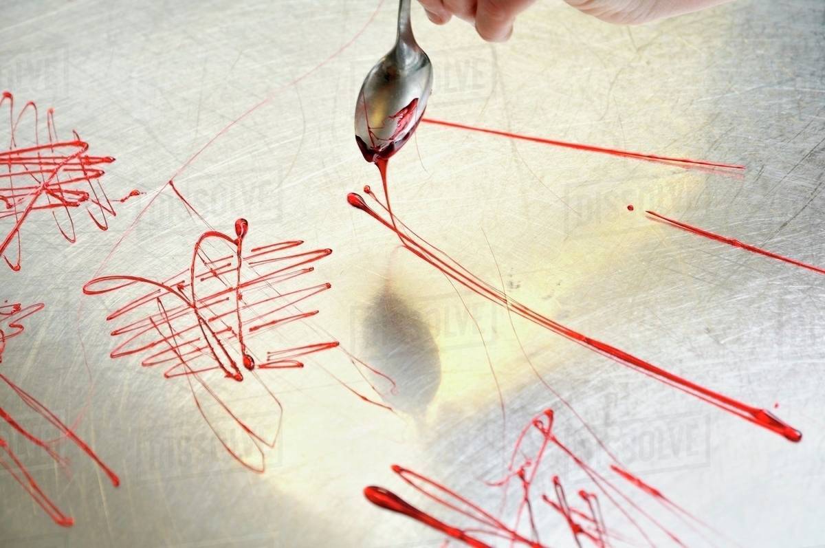 Spun sugar is made by pulling a spoon through hot, melted sugar ...