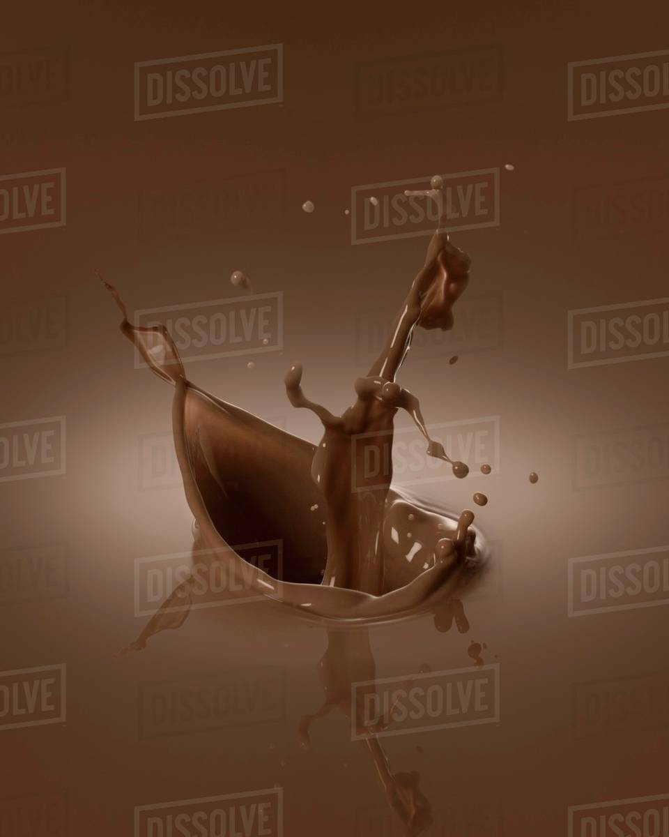 Chocolate splash - Royalty-free Stock Photo | Dissolve