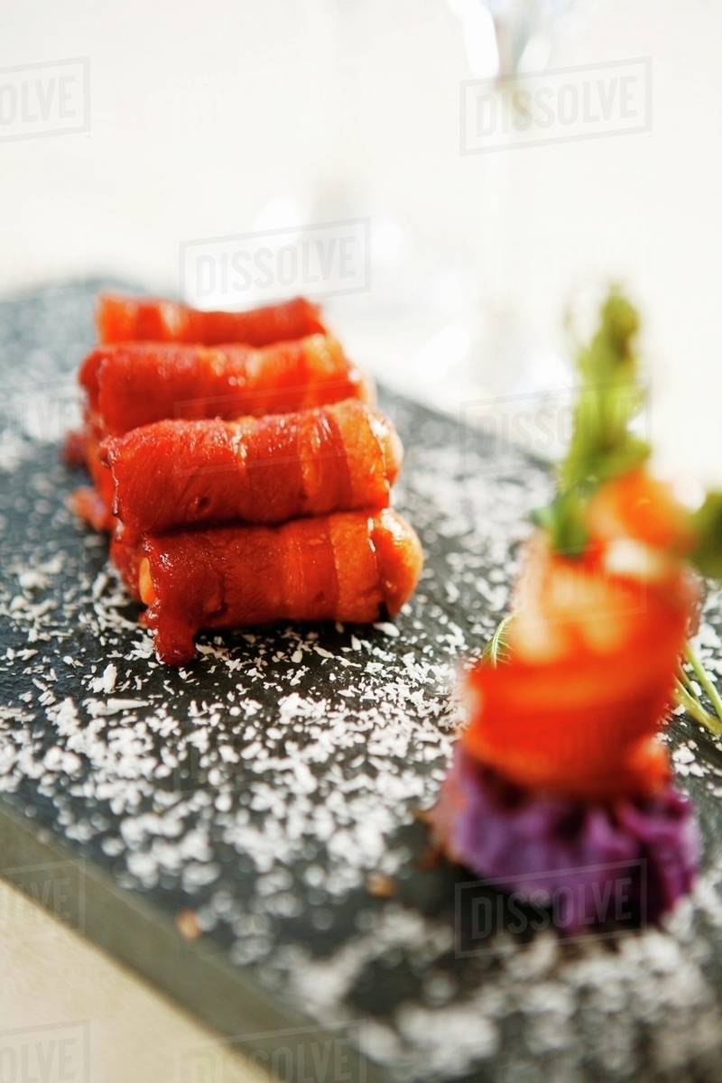 Ham roll dish - Royalty-free Stock Photo | Dissolve