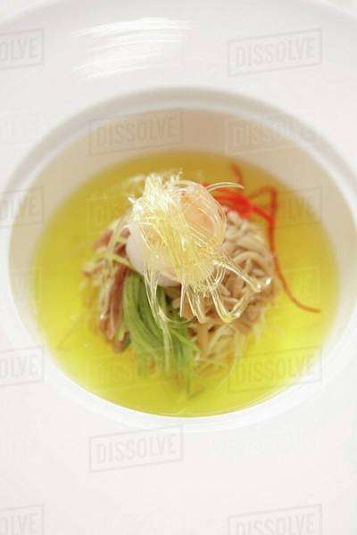 Bean thread soup - Royalty-free Stock Photo | Dissolve