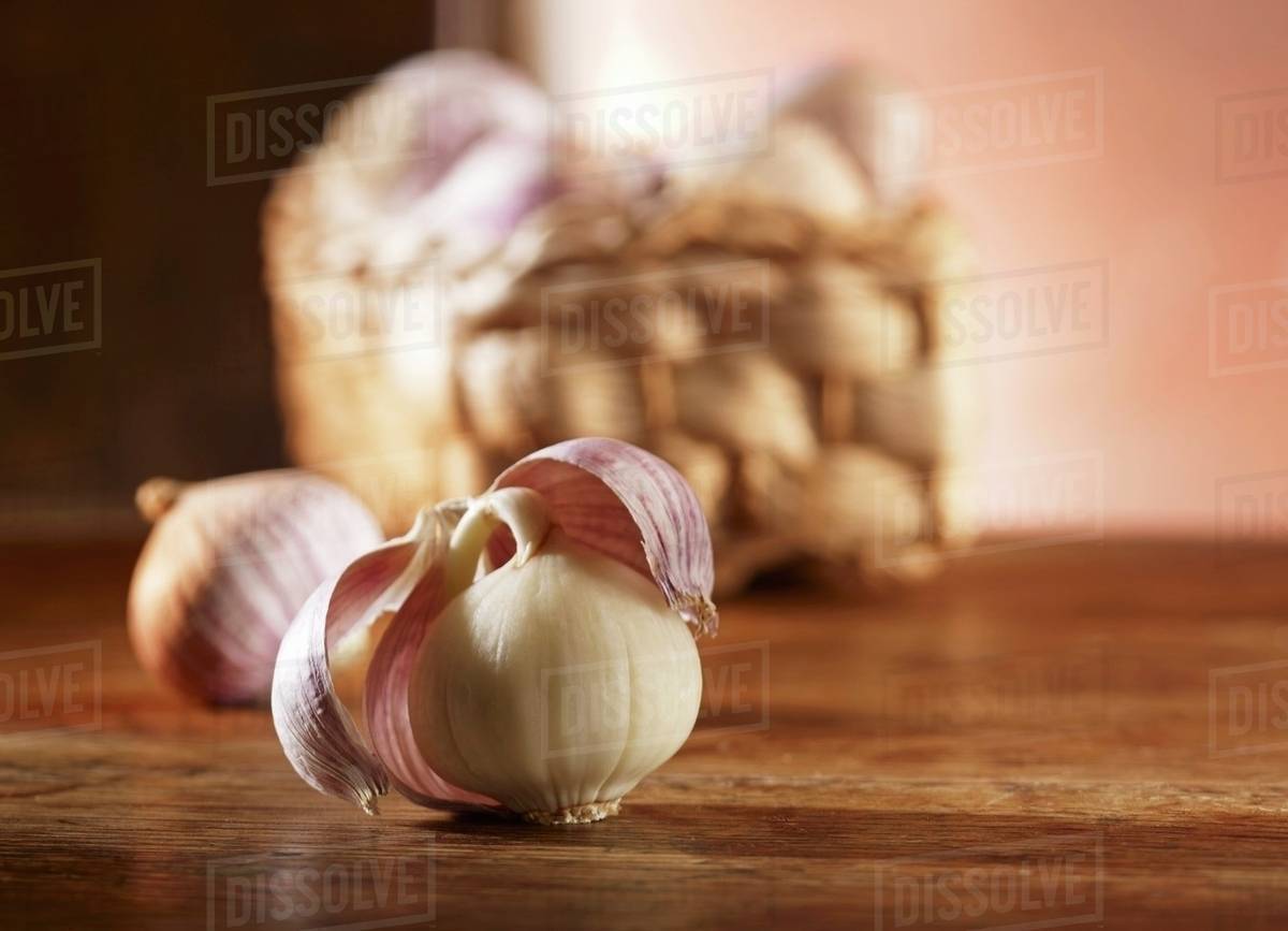 Chinese garlic - Royalty-free Stock Photo | Dissolve