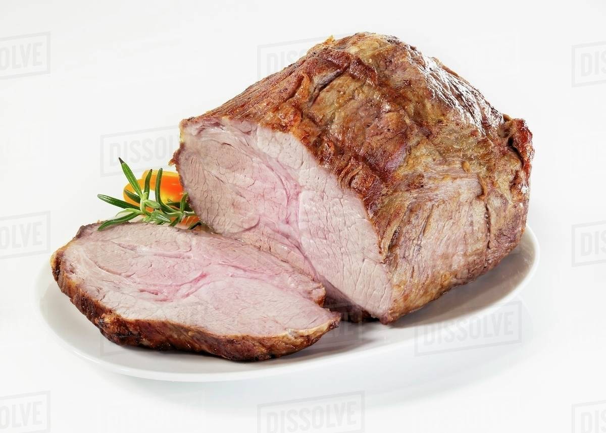 Roasted pork neck - Stock Photo - Dissolve
