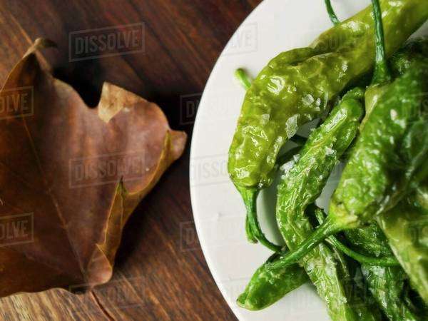 Fried chilli peppers - Royalty-free Stock Photo | Dissolve