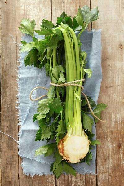 Half a celeriac bulb - Stock Photo - Dissolve