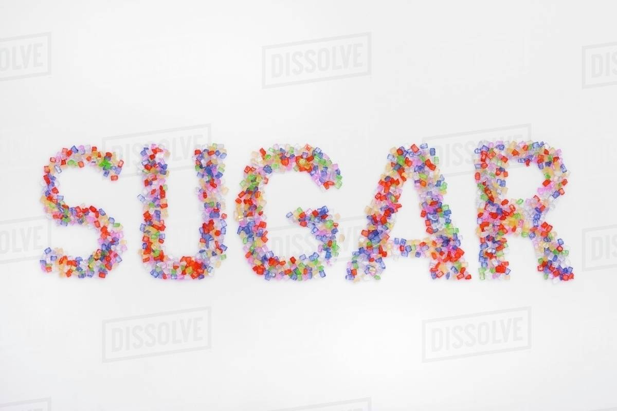 The word sugar - Royalty-free Stock Photo | Dissolve