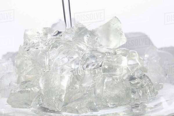 Ice cubes - Stock Photo - Dissolve