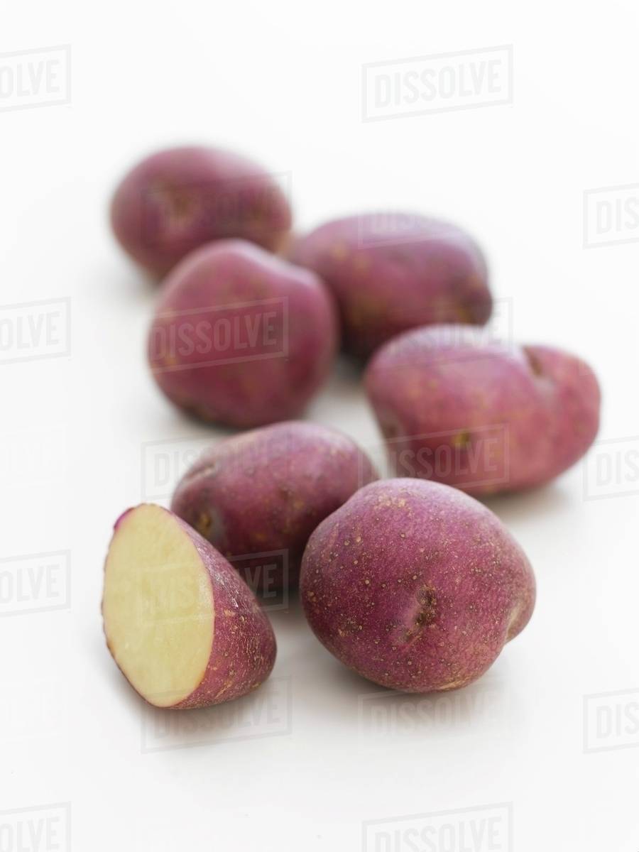 Red potatoes - Royalty-free Stock Photo | Dissolve