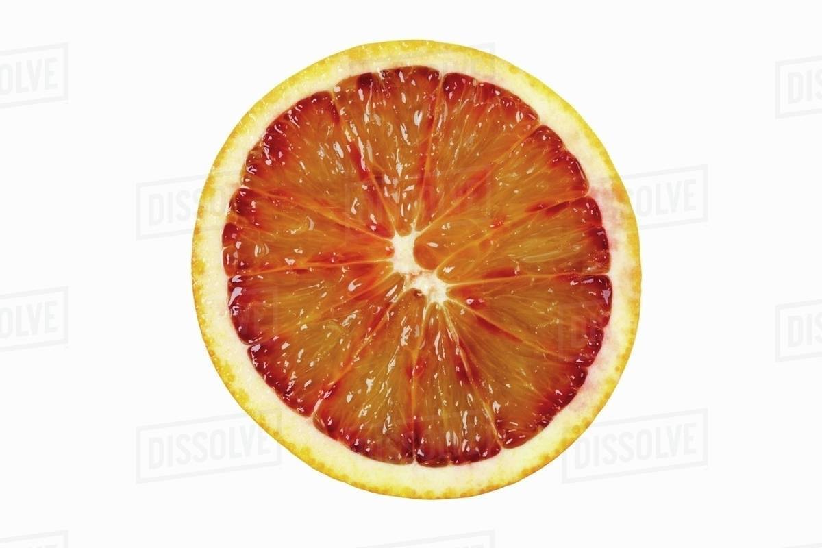 Half a blood orange - Royalty-free Stock Photo | Dissolve