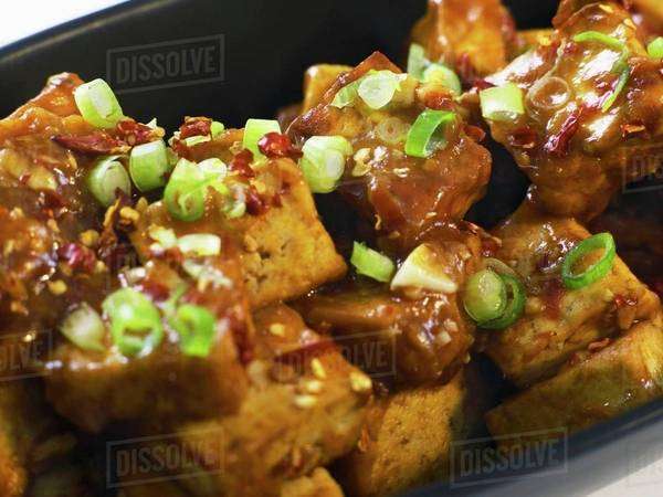 Ma po dou fu (Spicy tofu, China) - Royalty-free Stock Photo | Dissolve