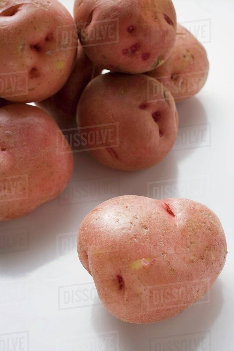 Red potatoes - Royalty-free Stock Photo | Dissolve