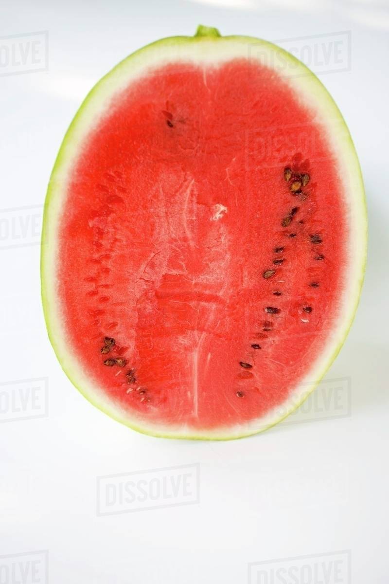 Half a watermelon - Stock Photo - Dissolve