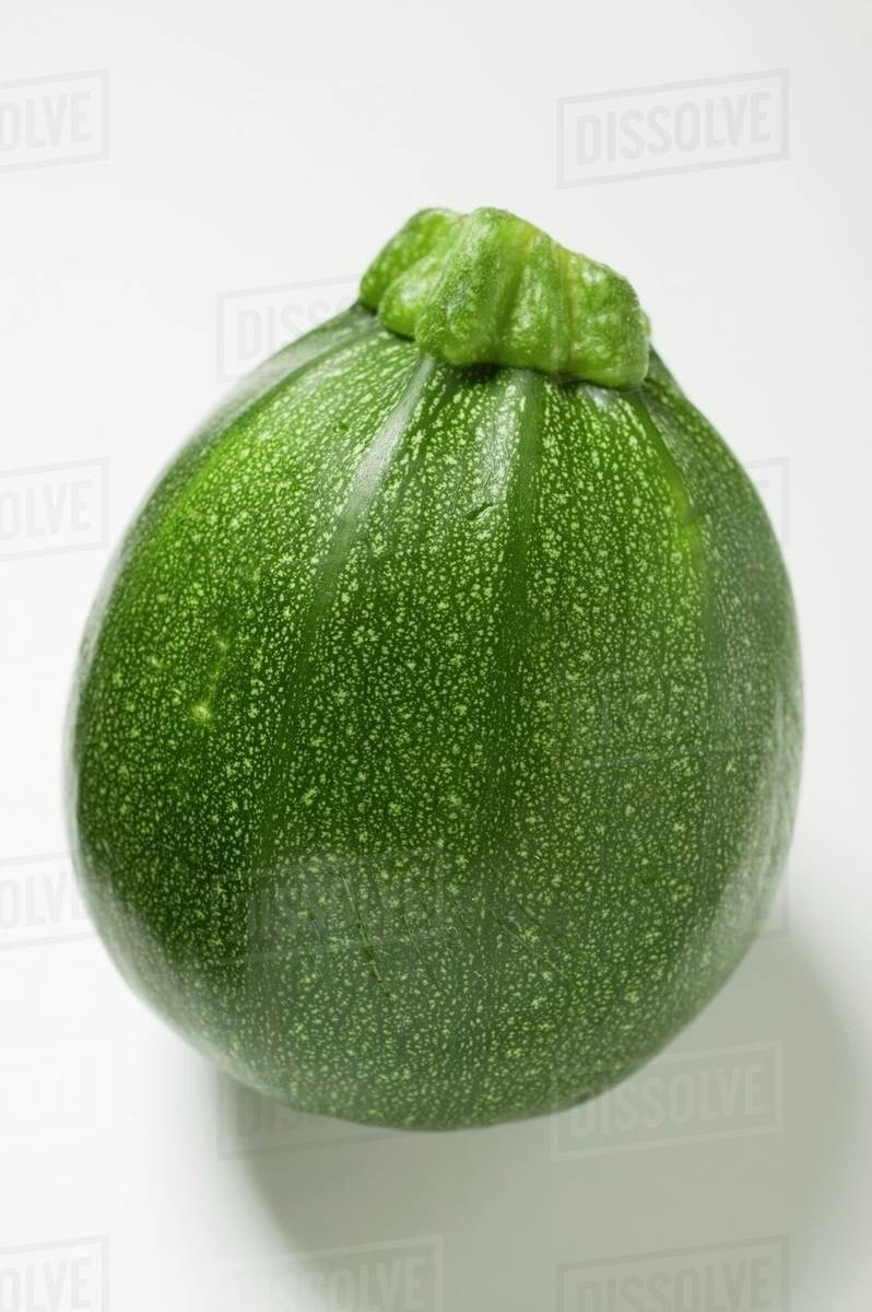 Round courgette - Royalty-free Stock Photo | Dissolve