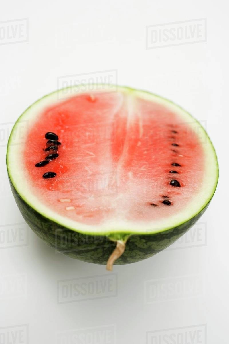 Half a watermelon - Royalty-free Stock Photo | Dissolve