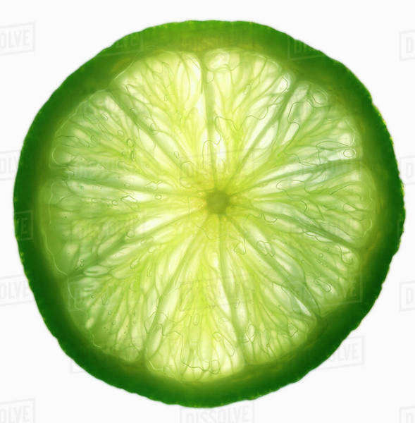 A slice of lime - Royalty-free Stock Photo | Dissolve