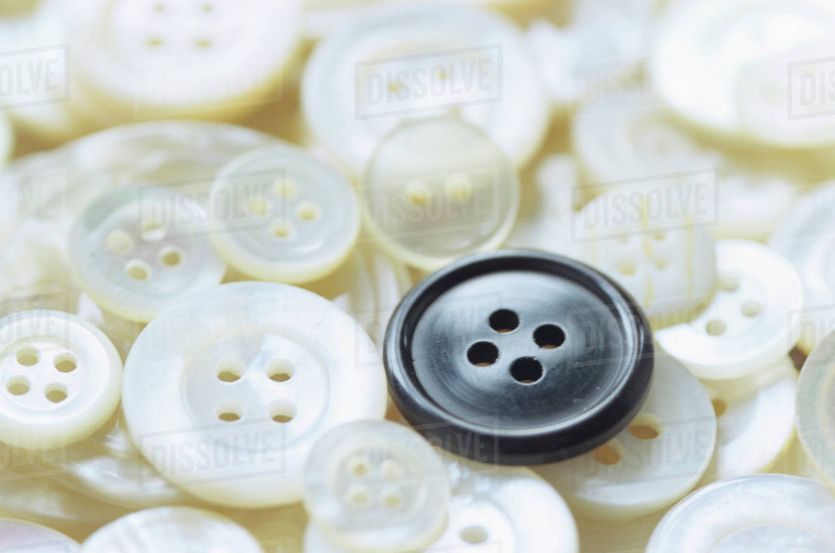Buttons, close-up - Stock Photo - Dissolve