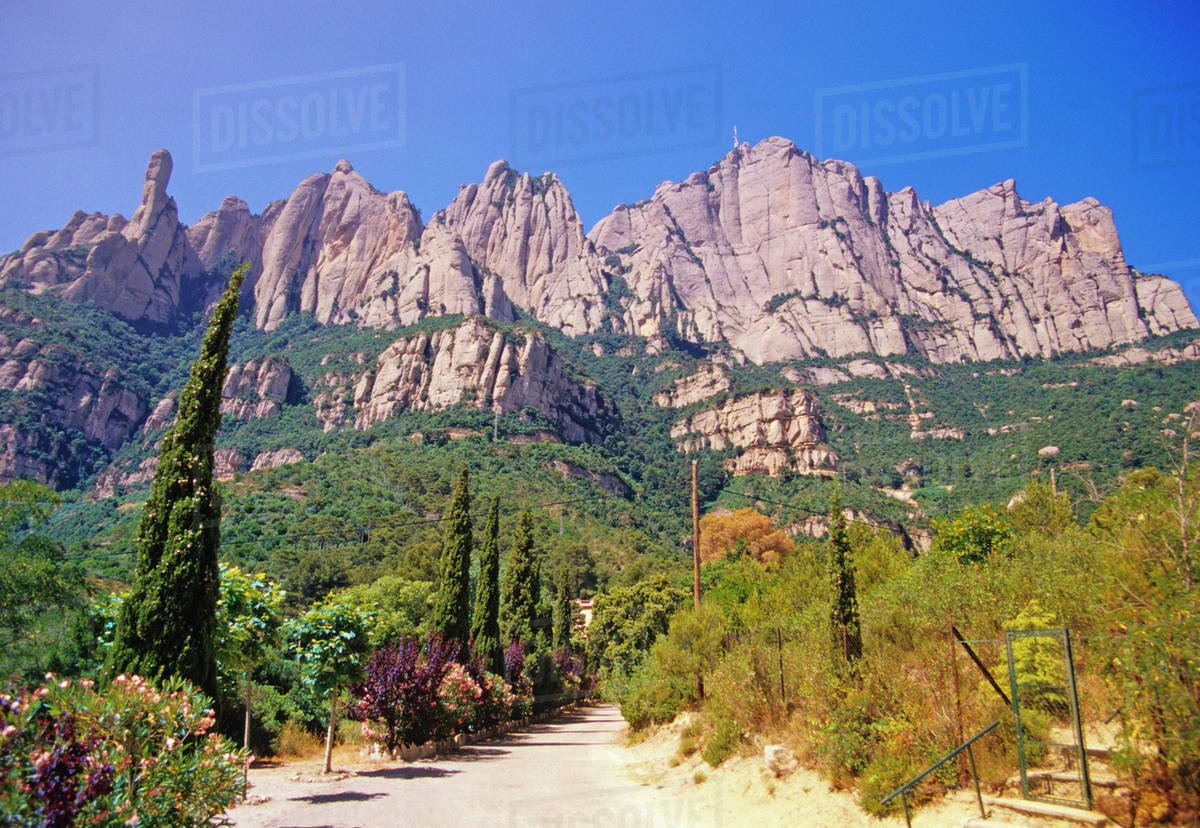Montserrat, Catalonia, Spain - Stock Photo - Dissolve