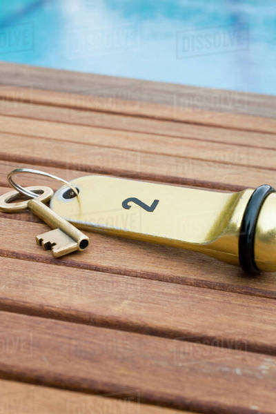 Hotel room key - Stock Photo - Dissolve