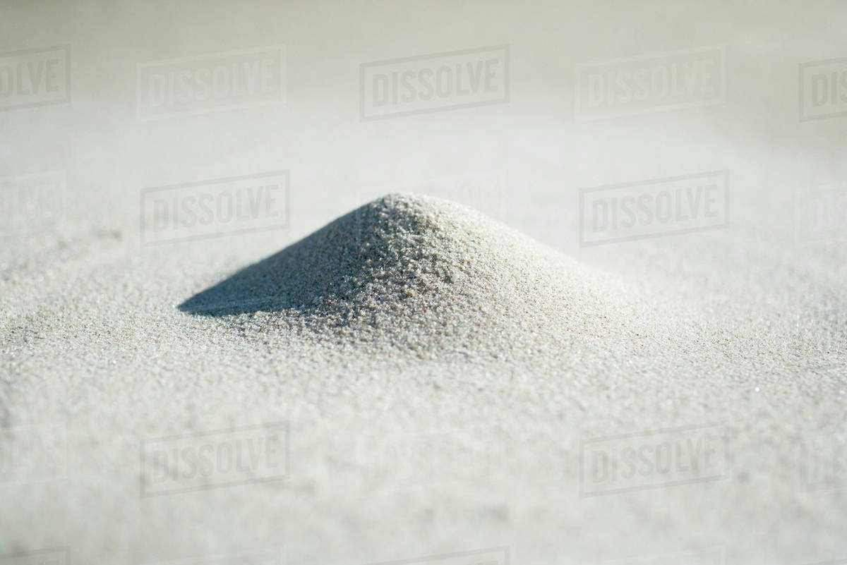 Mound of sand - Royalty-free Stock Photo | Dissolve