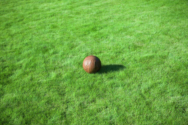 Ball on grass - Royalty-free Stock Photo | Dissolve