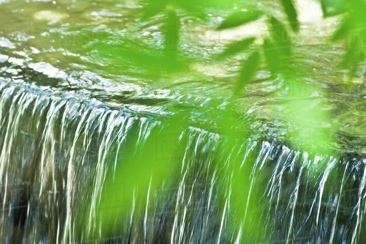 Waterfall, close-up - Royalty-free Stock Photo | Dissolve